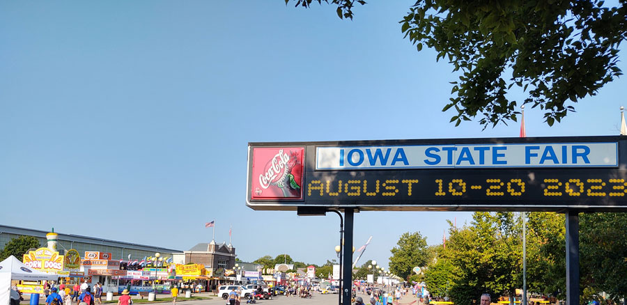 Iowa State Fair opens with good weather - Radio Iowa