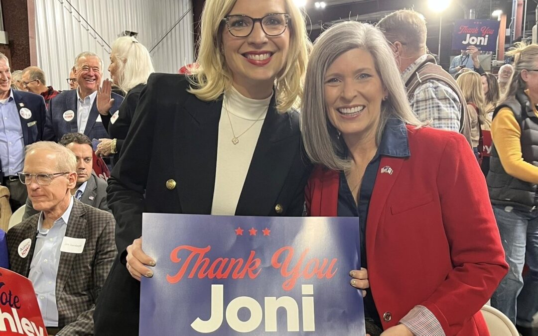 Ernst endorses Hinson's bid for one of Iowa's U.S. Senate seats - Radio ...