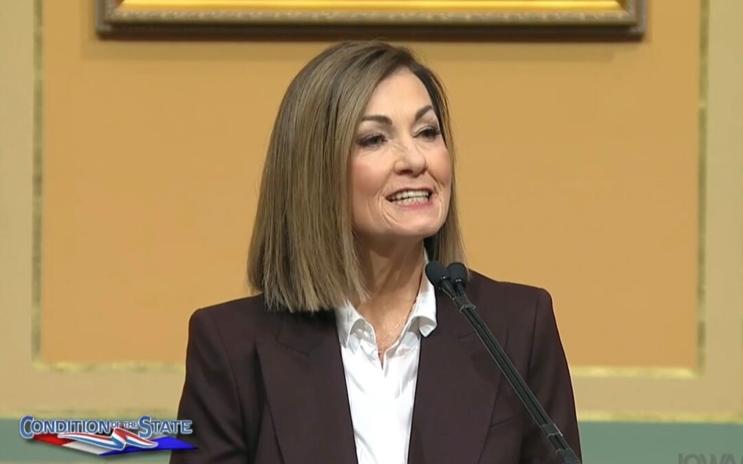 Iowa Gov. Reynolds unveils property tax plan, new cancer-related ...