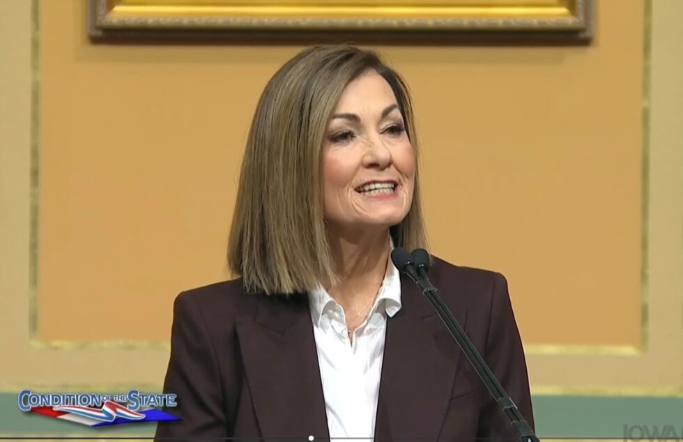 Iowa Gov. Reynolds unveils property tax plan, new cancer-related ...